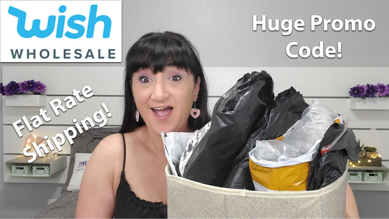 Testing Out WISH Wholesale | Flat Rate or Free Shipping | *Huge Promo ...