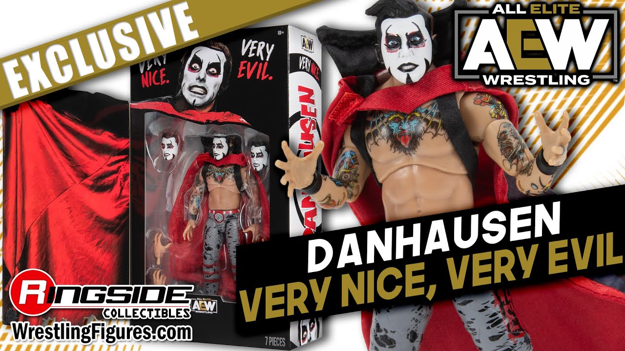 AEW Figure Insider: DANHAUSEN Jazwares AEW Very Nice, Very Evil ...