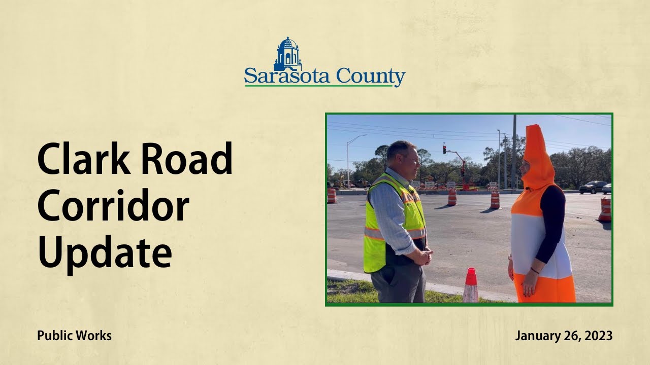 Clark Road Corridor Update - YouTube