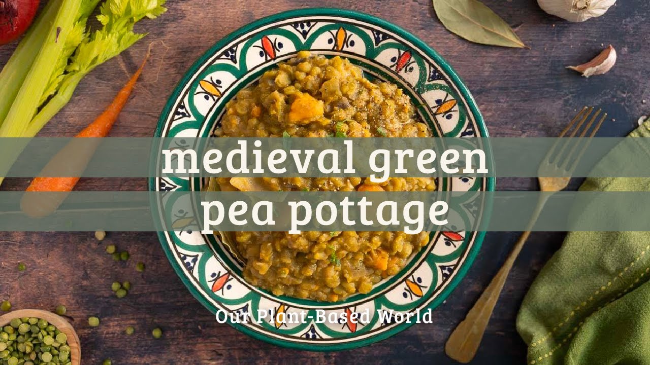 Medieval Green Pea Pottage - YouTube