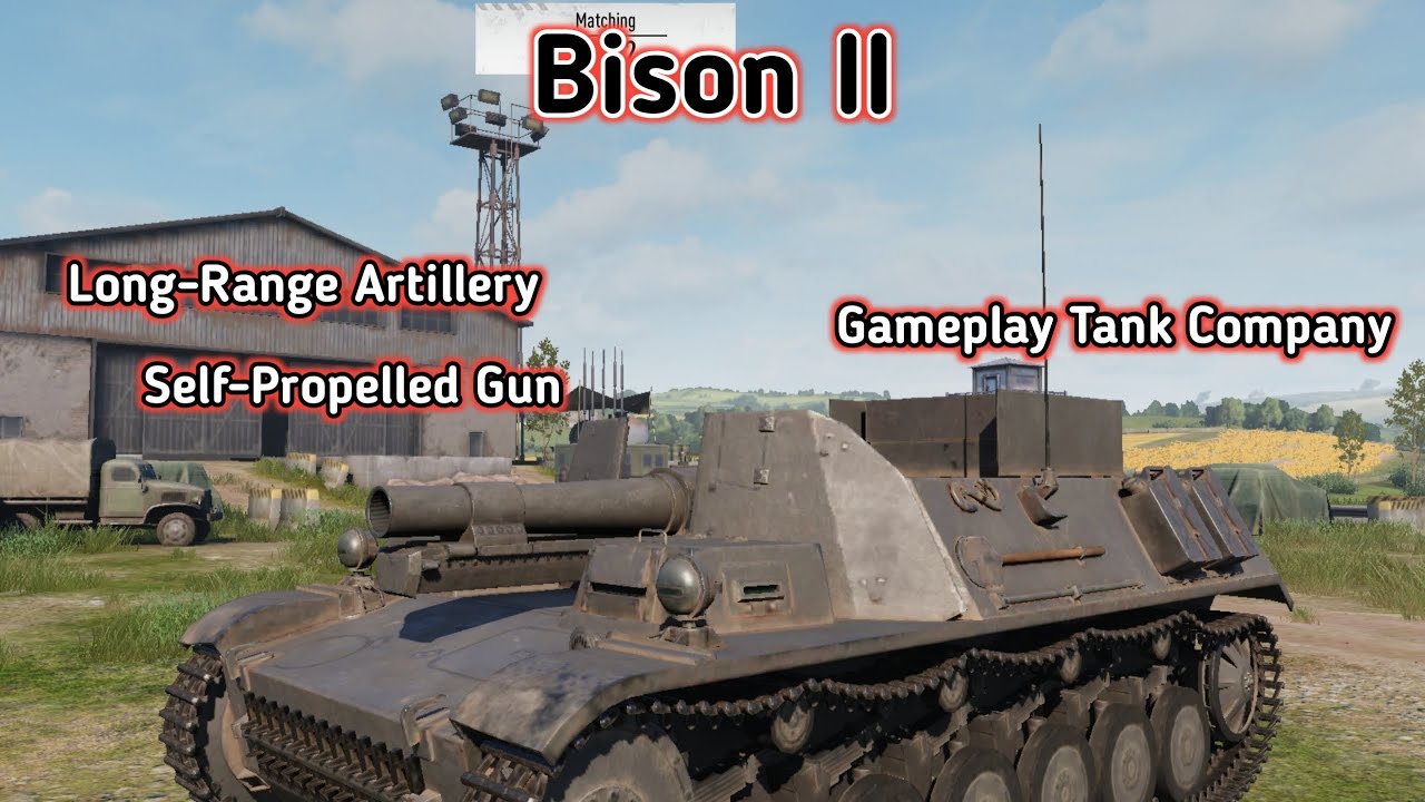 Bison II - Long Range SPG / Artillery Gameplay | Tank Company - YouTube