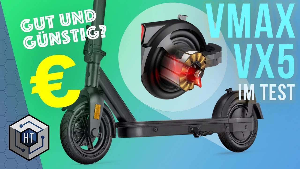 VMAX VX5 Pro E-Scooter: Gut & günstig? 🧐 XXL Test (REVIEW) #escooter # ...