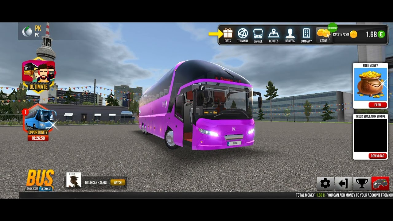BUS SIMULATOR ULTIMATE/43RD TRIP - YouTube