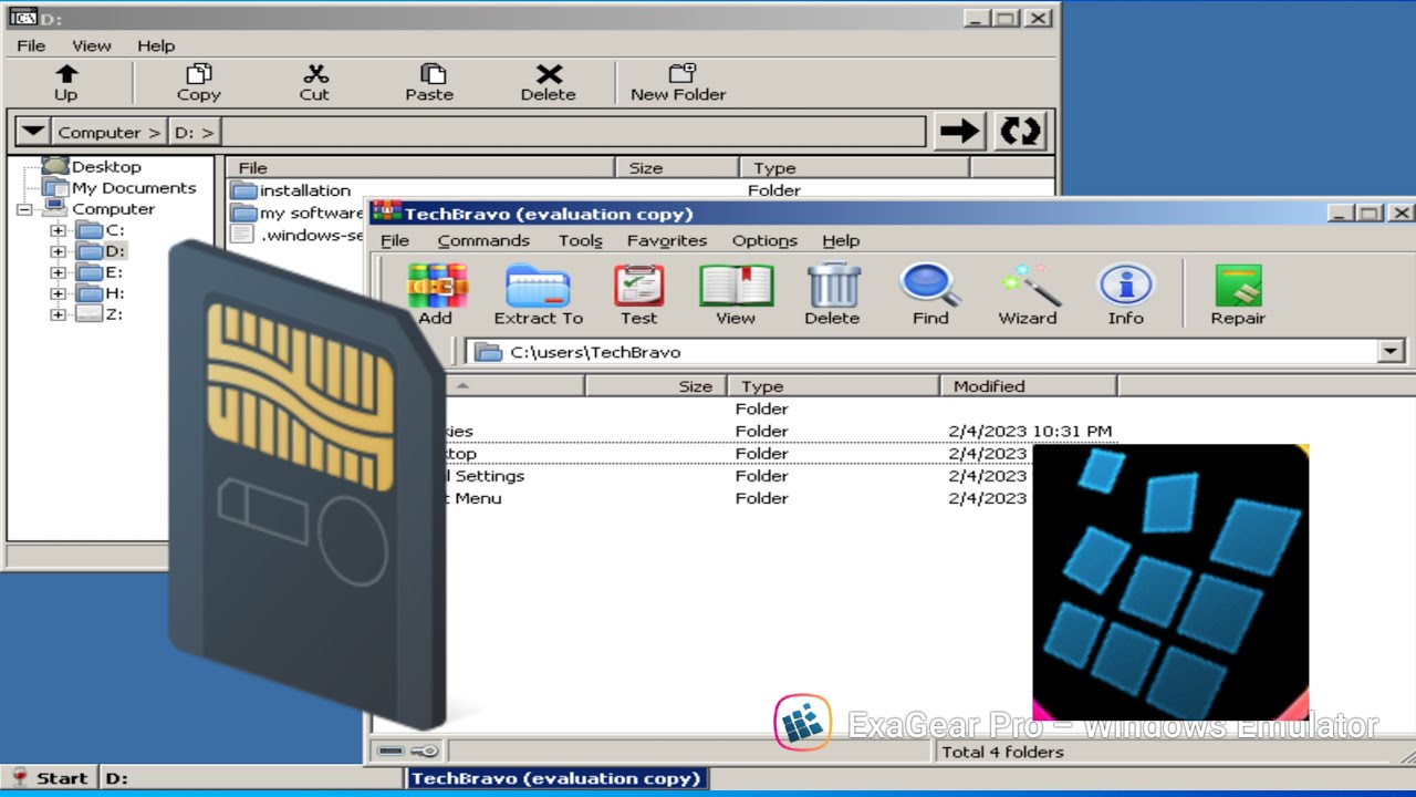 How to install apps on external SD card | no root | exagear | Android ...