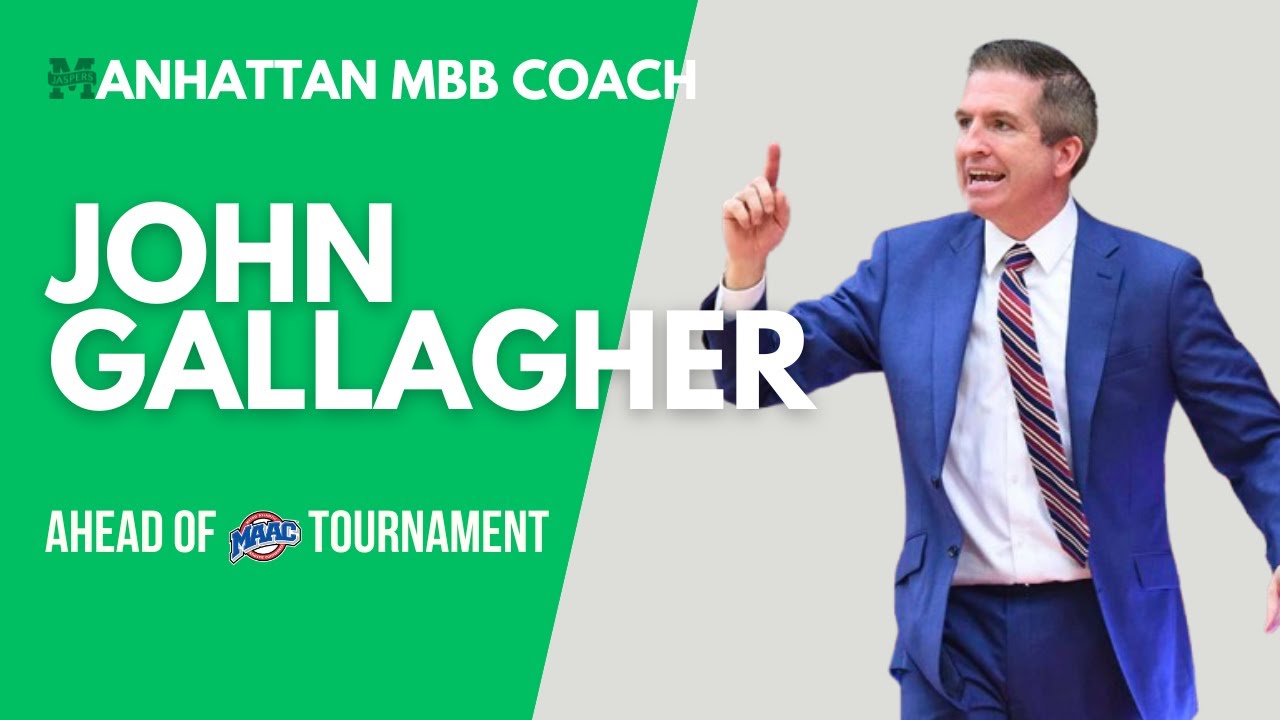 Manhattan Jaspers Men's Basketball Head Coach John Gallagher Joins the ...