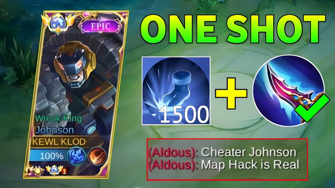 JOHNSON NEW ONE SHOT BUILD!?😲 - YouTube