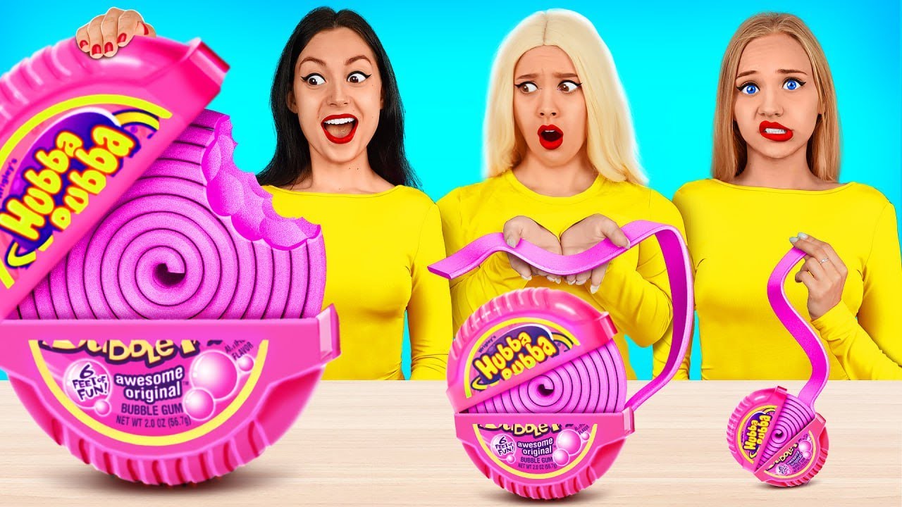 Desafío de Comida Grande, Mediana y Pequeña | Desafío de Cocinar con ...