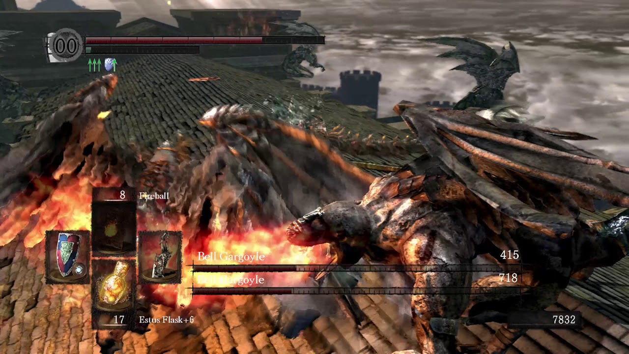 Dark Souls - Bell Gargoyles - Boss Fight - YouTube