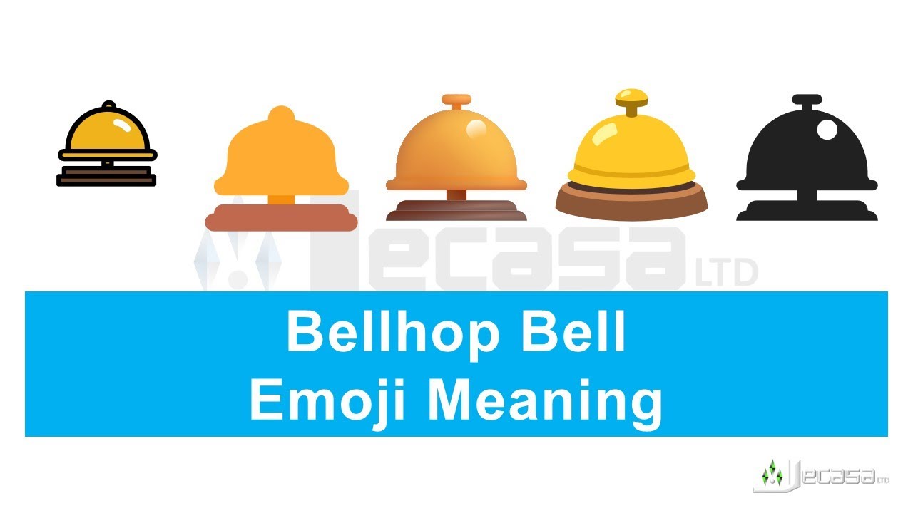 Bellhop Bell Emoji 🛎️ Meaning | Learning Emojis - YouTube