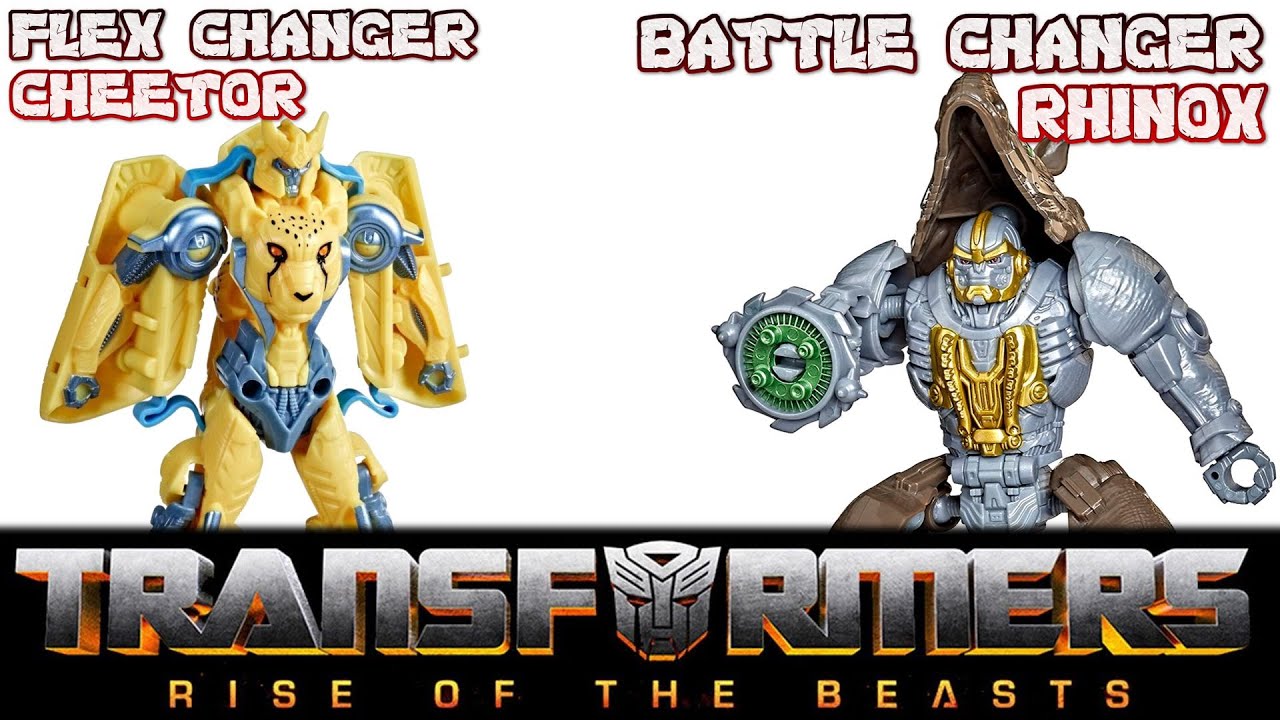 Man, Rise of the Beast Figures are getting WEIRD| Beast Changer Rhinox ...