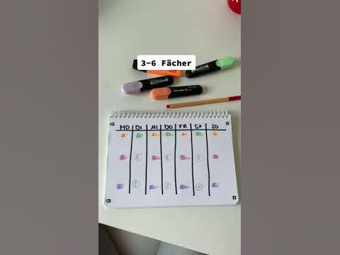 How To: für mehrere Fächer gleichzeitig lernen📚🤓 #lerntipps - YouTube