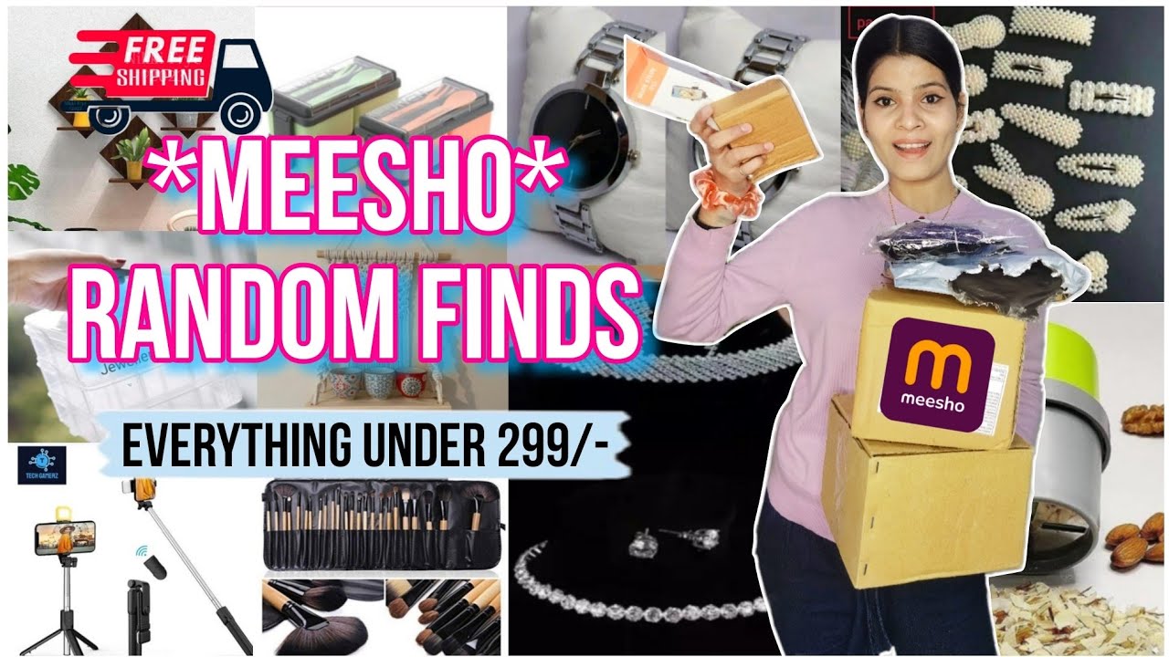 MEESHO RANDOM FINDS HAUL 😍Random Finds From Meesho| Free Delivery ...