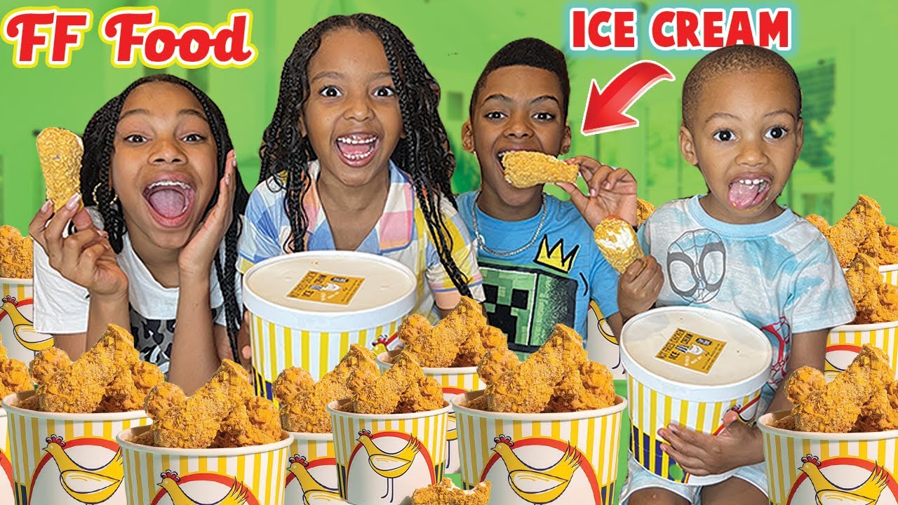 TRYING THE VIRAL FRIED CHICKEN ICE CREAM! - YouTube