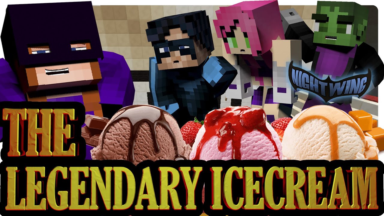 Teen Titans: The Legendary Ice Cream! (Minecraft Roleplay) - YouTube
