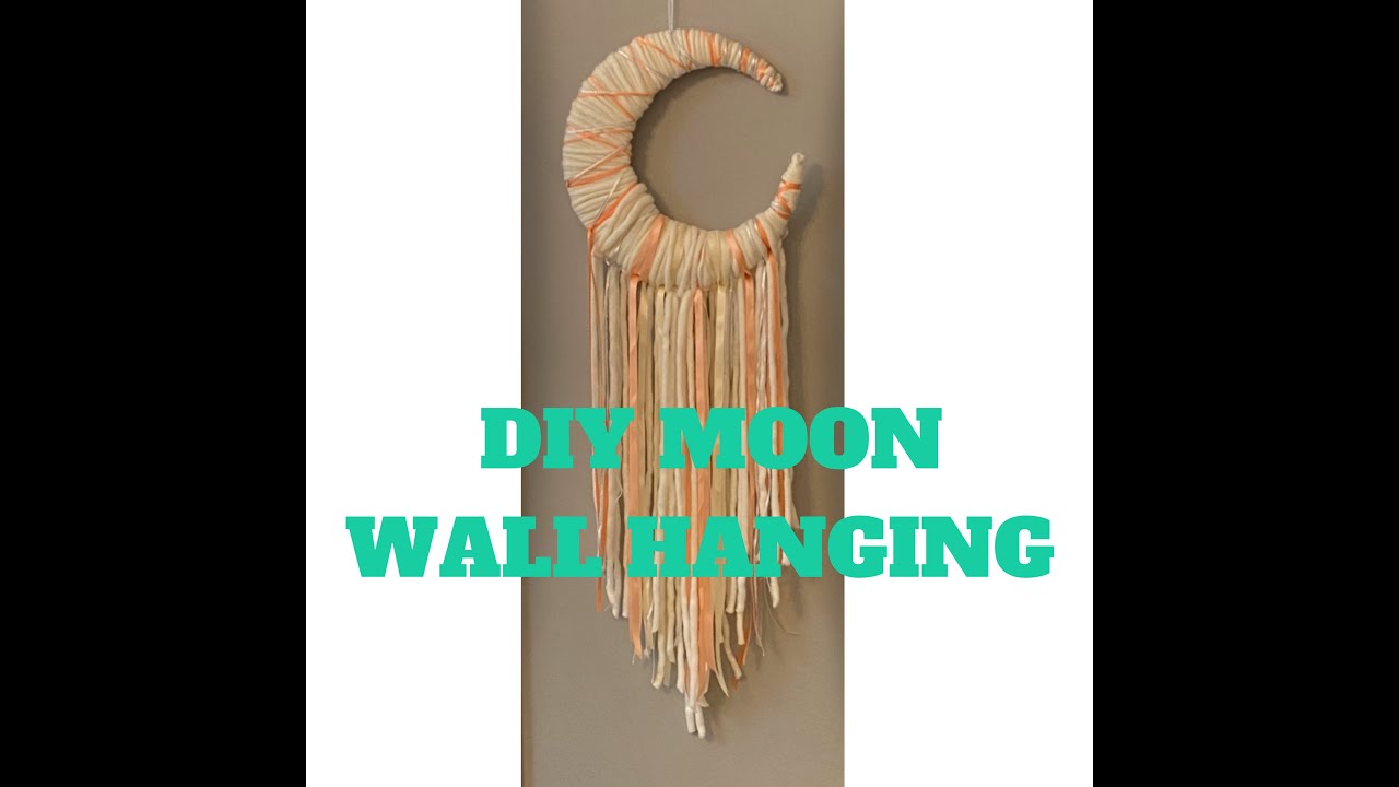 Moon Wall Hanging - YouTube