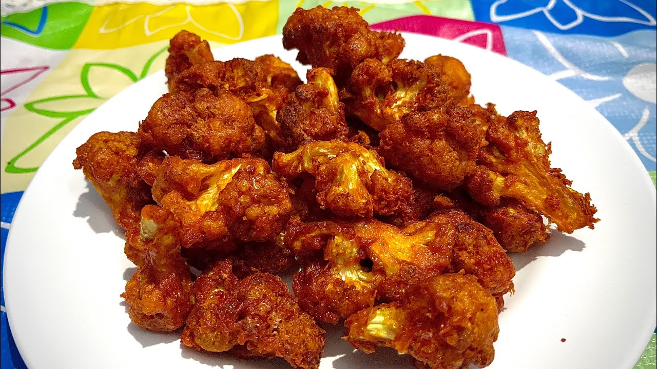 Crispy Cauliflower 65 Recipe in Restaurant Style | Cauliflower Fry ...