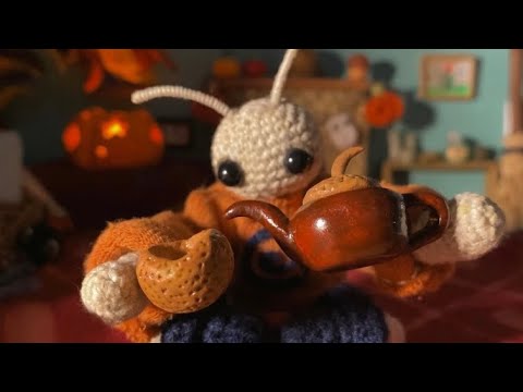 beetle friend pampers you for a cozy autumn night ASMR 🍁🍂🎃