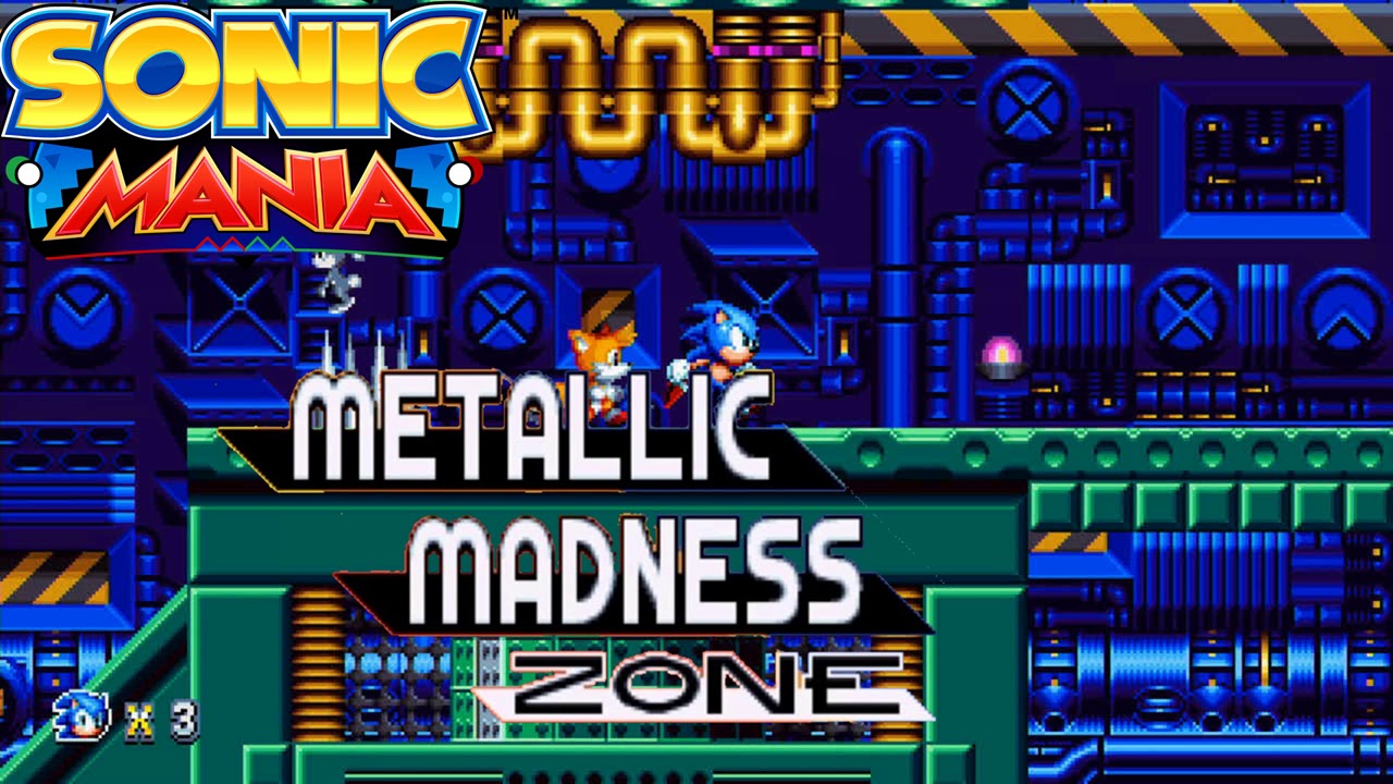 Metallic Madness Zone Act 1+2 (Sonic Mania Music Mashup) - YouTube