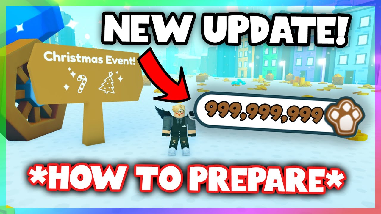How to prepare for the new *PSX CHRISTMAS UPDATE* || Pet Simulator X ...