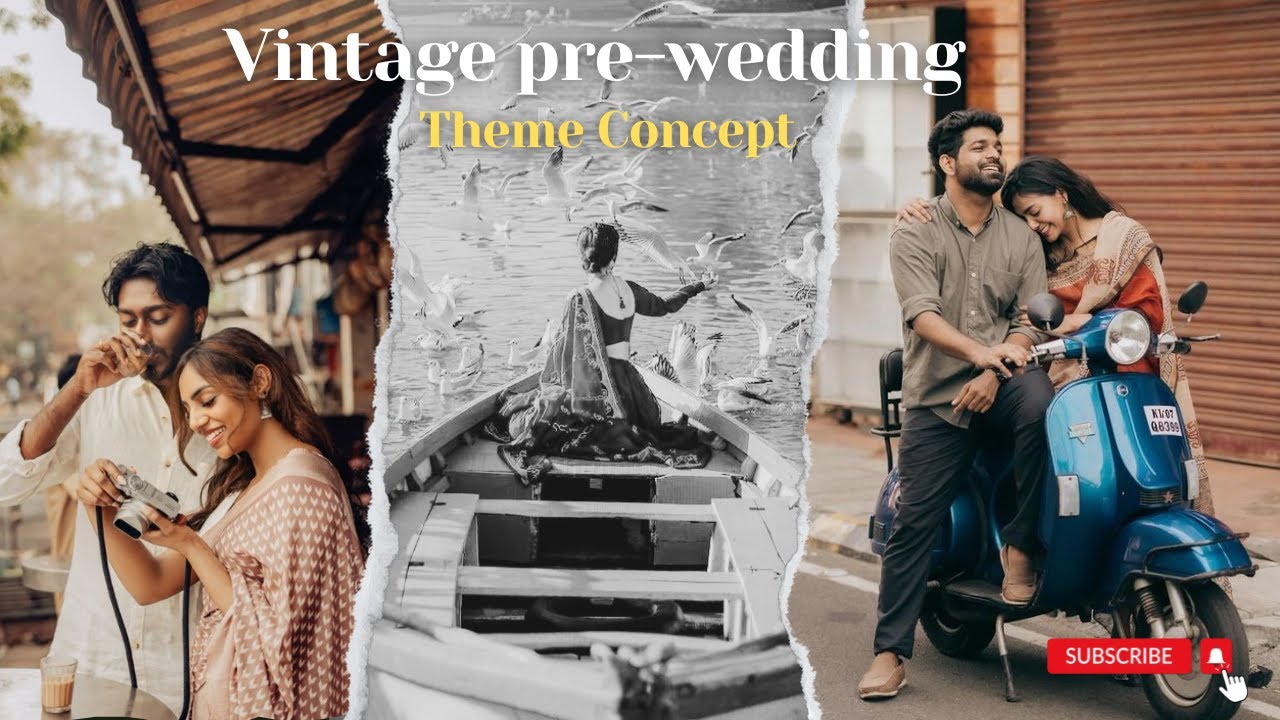 Vintage pre-wedding Theme Concept ? | Retro style prewedding | New Idea ...