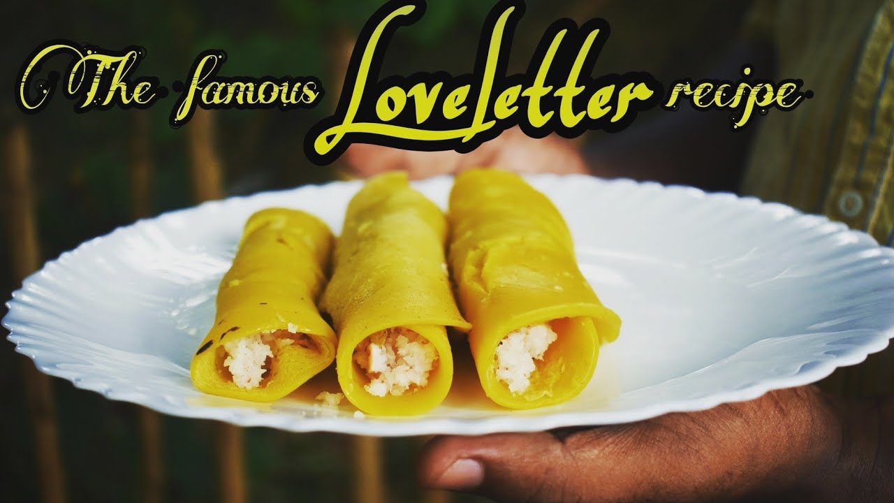 LOVE LETTER RECIPE / ലവ് ലെറ്റർ റെസിപ്പി - YouTube