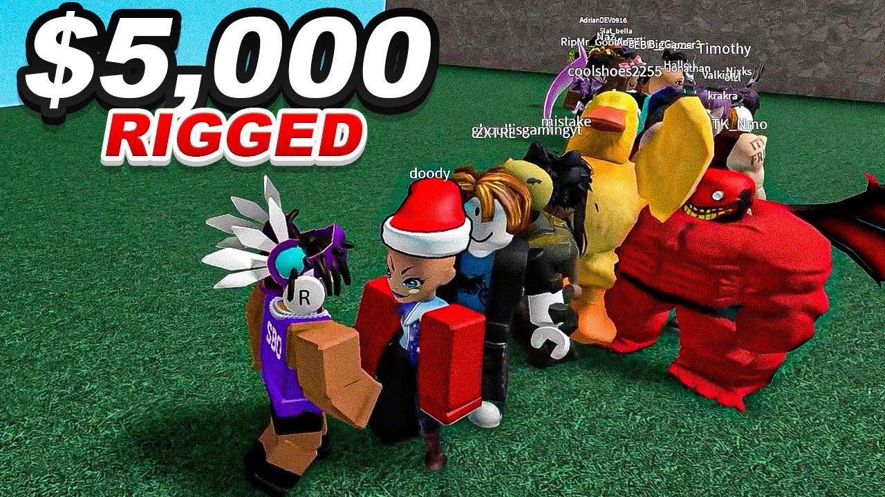 RIGGED ROBLOX FASHION SHOW FOR $5,000 - YouTube