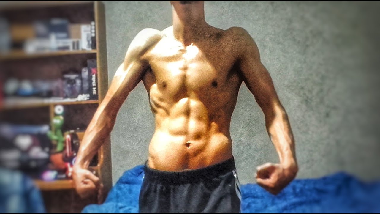 FLEXING ABS MUSCLE AFTER WORKOUT.!! - YouTube