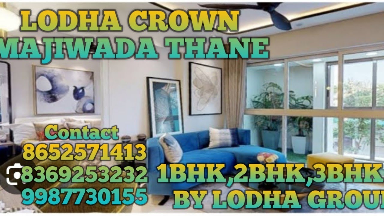 lodha Crown Majiwada Thane - YouTube