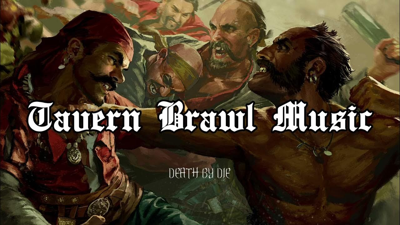 Drunk Tavern Combat Music | D&D Fantasy Background Music | Fight Sound Effects (No Copyright ...