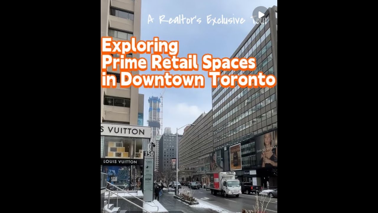 Exploring Prime Retail Spaces in Downtown Toronto - YouTube