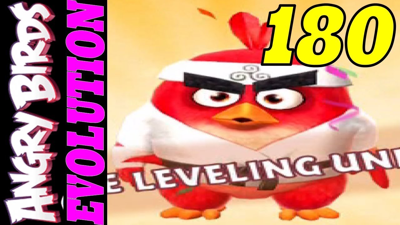 Red evolved to prestige levels - Angry Birds Evolution - Gameplay #180 ...