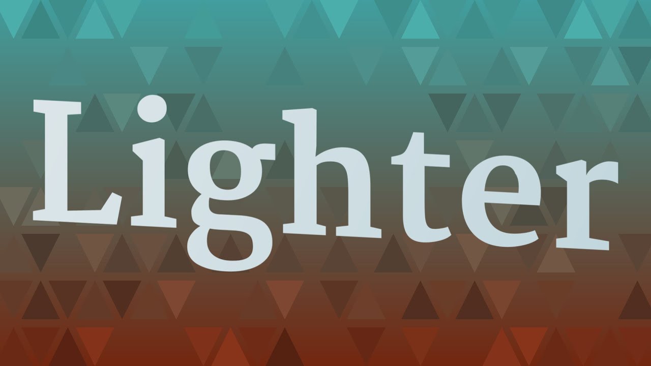 LIGHTER pronunciation • How to pronounce LIGHTER - YouTube