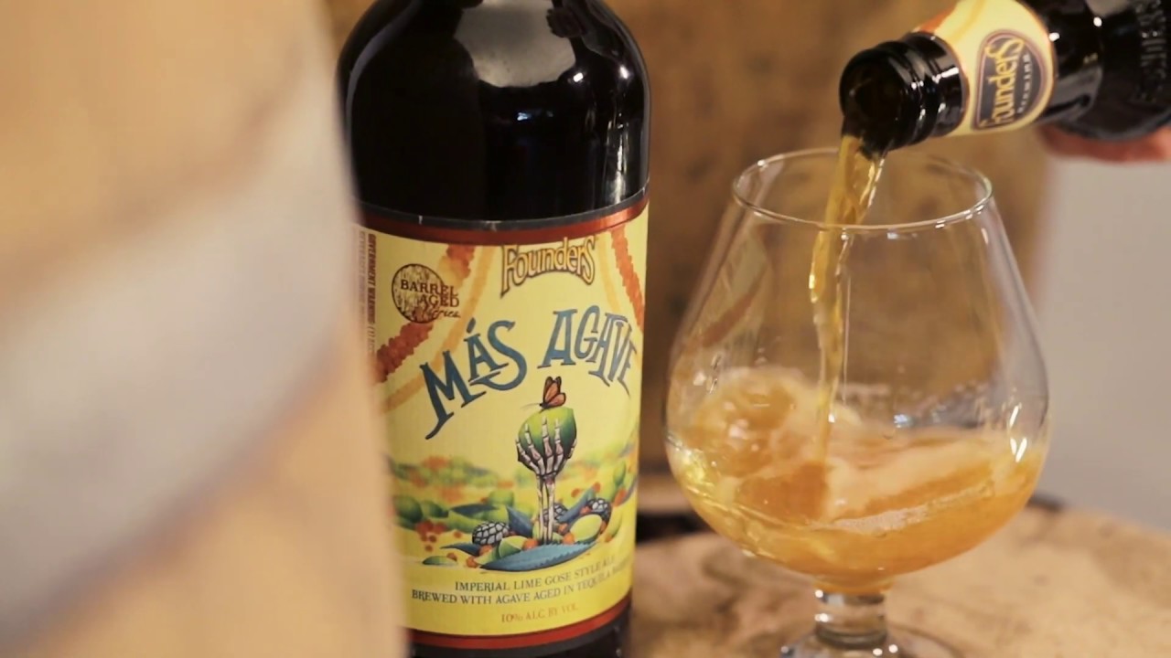 Founders Brewing Co. Más Agave - YouTube