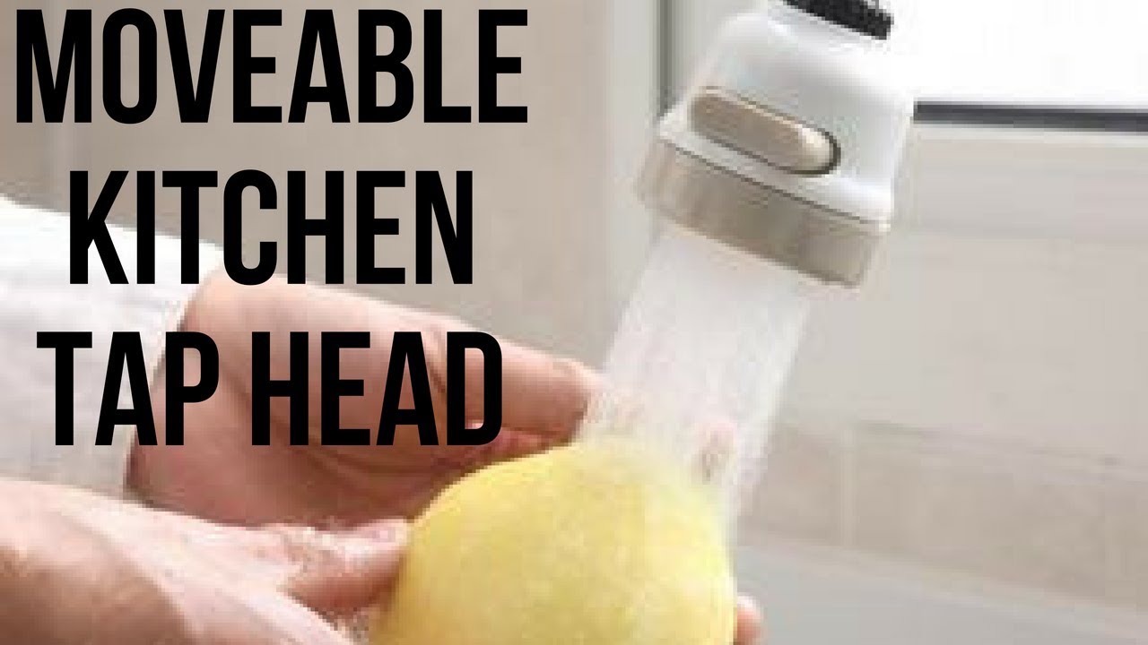 Discounts on the amazing moveable kitchen tap head with water-spraying ...
