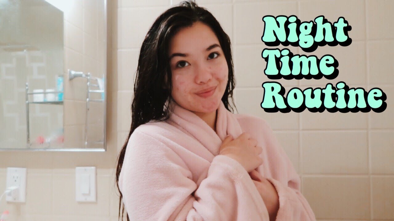 MY NIGHT TIME ROUTINE (vlog style) - YouTube