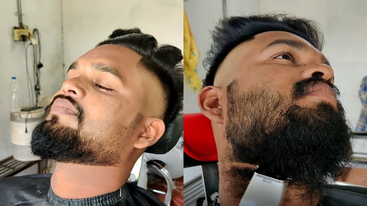 STYLES FOR MEN | BEARD BARBER STYLE | Dari Cutting Style - YouTube