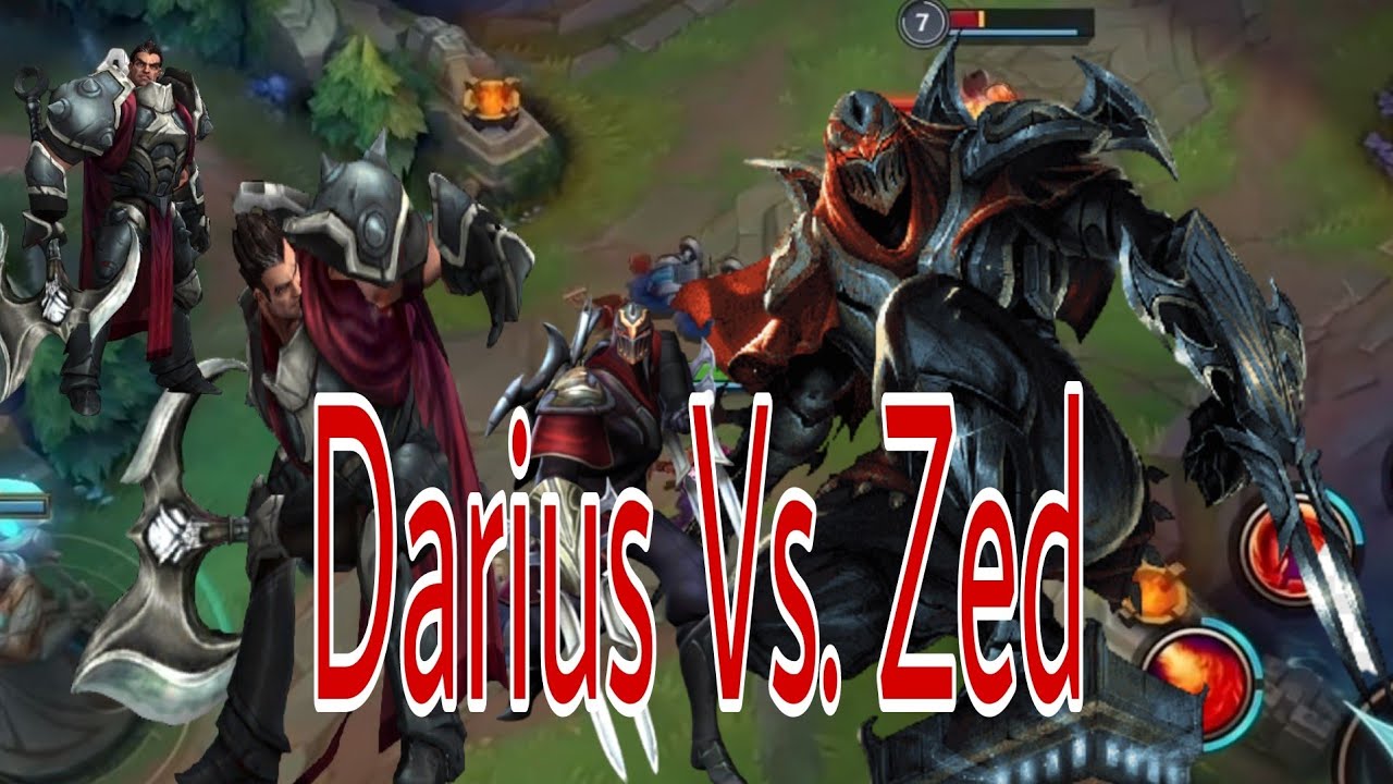 #Darius #Zed Darius Vs. Zed Cinematic 😍 - YouTube