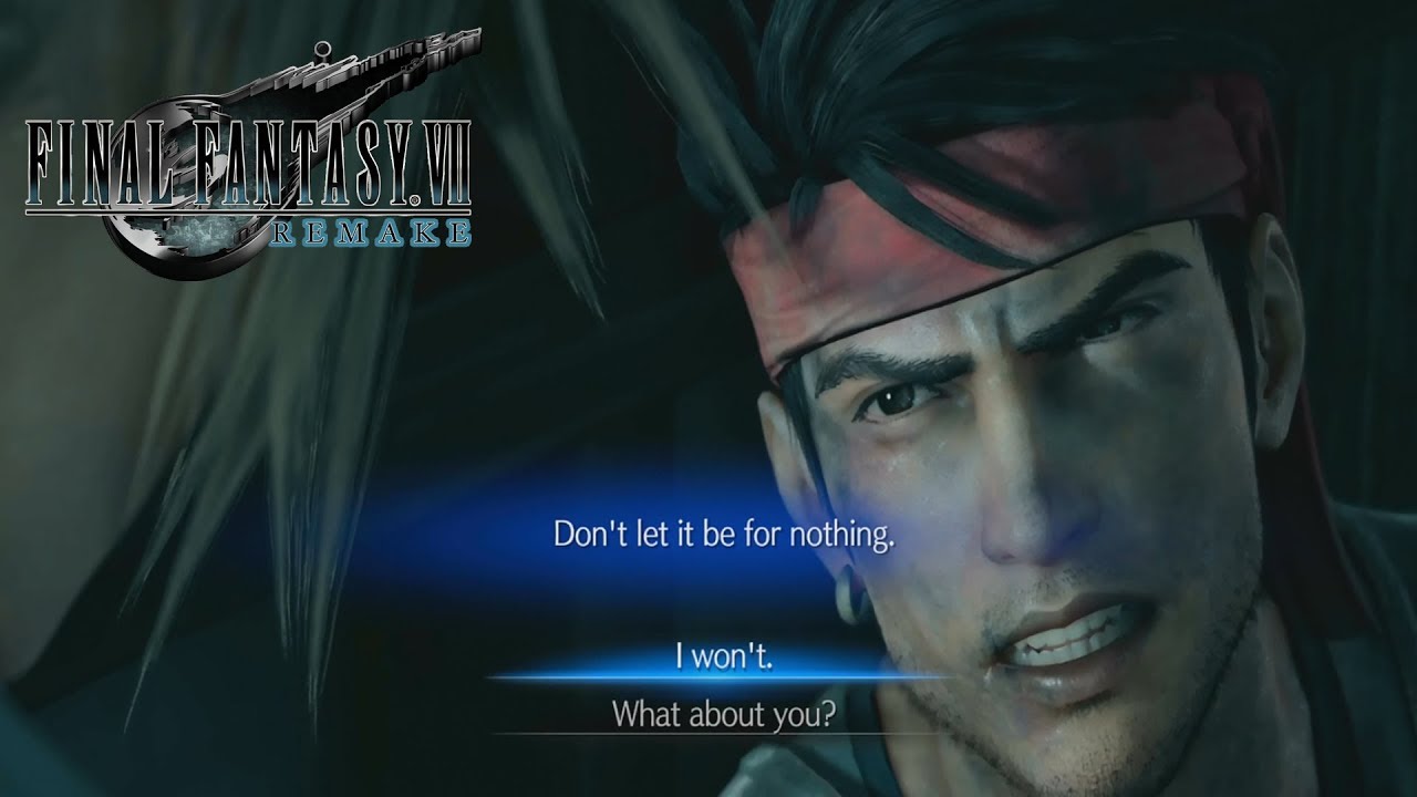 (FF7R) Final Fantasy VII Remake I All Easter Eggs & Dialogue Different ...