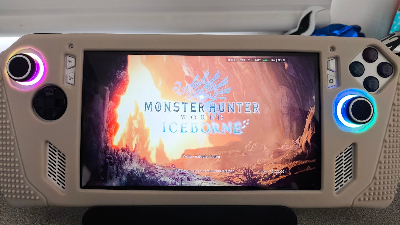 Monster Hunter World - Asus Rog Ally Z1 Extreme 15w - YouTube