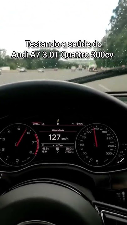0-160km/h Audi A7 3.0T 300cv. - YouTube