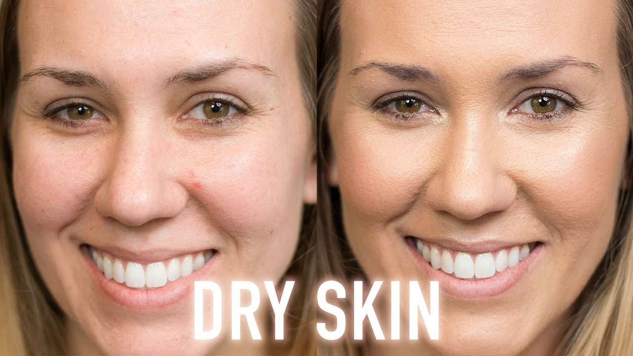 How to Create a Flawless Complexion with Dry Combination Skin - YouTube