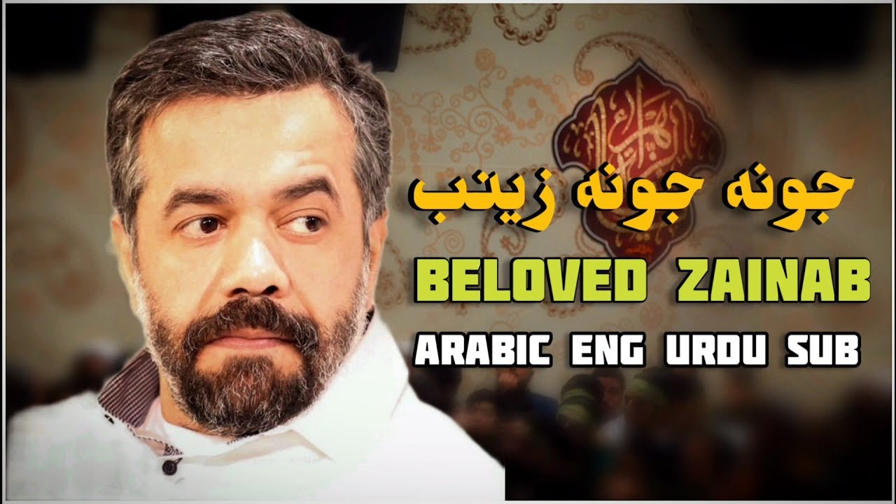 Haj Mahmoud Karimi | جونه جونه جونه زینب | Wiladat Bibi Zainab - YouTube