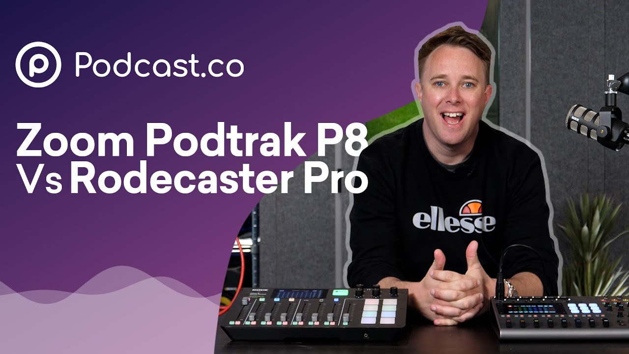 PodTrak P8 Vs RodeCaster Pro | Battle of the Broadcast Desks - YouTube