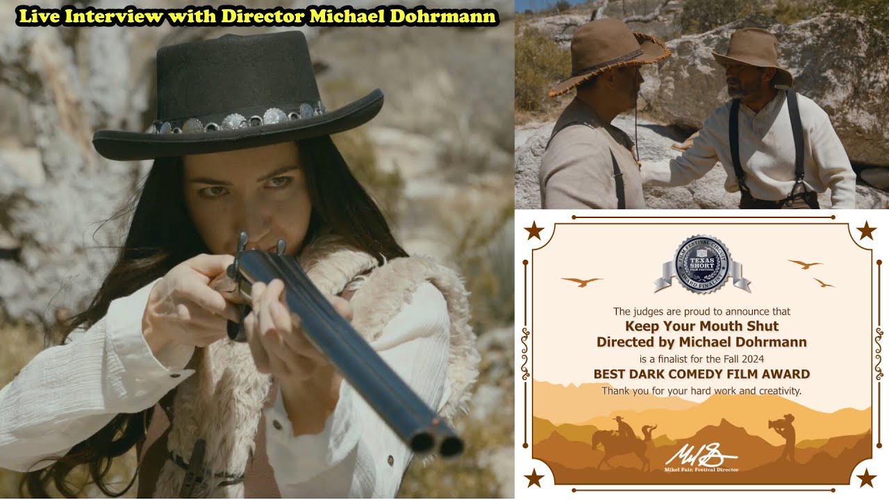 Live interview with Director Michael Dohrmann. Keep Your Mouth Shut ...