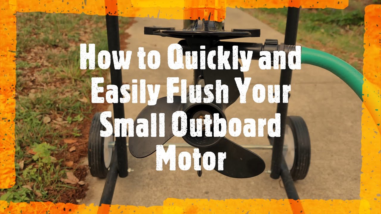Flush Your Small Outboard Motor : SeaSense Small Outboard Motor Flusher ...
