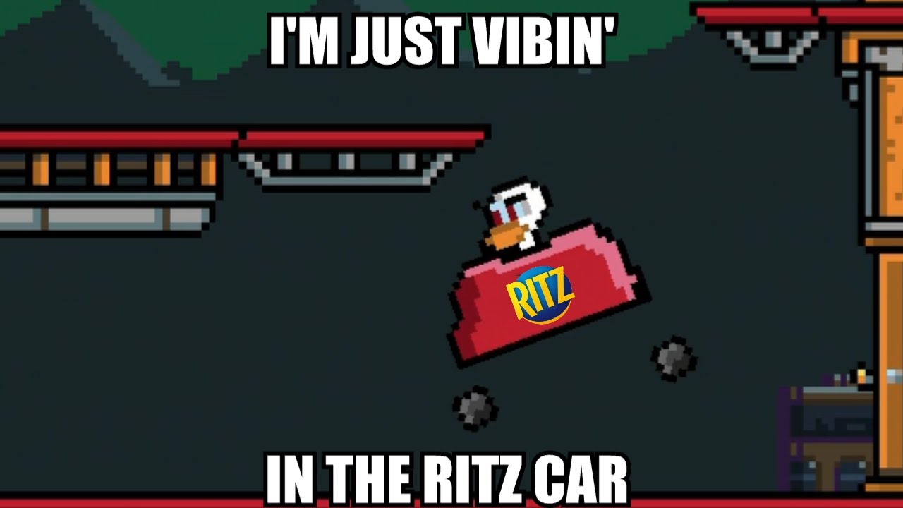 I'm just Vibin' in the Ritz Car - YouTube