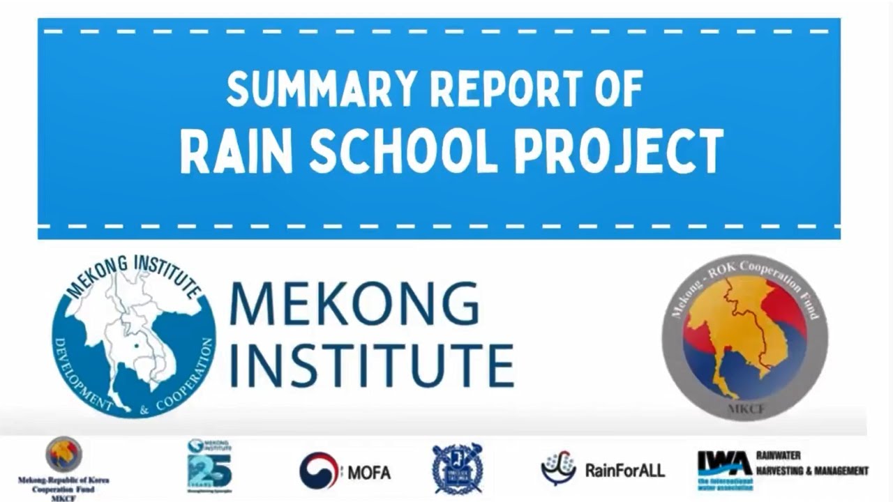 Rain School Project by MKCF 2023 - YouTube