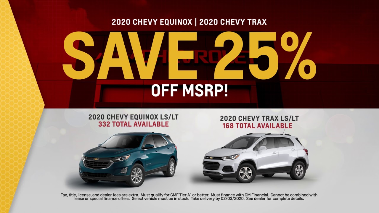 January 2020 Commercials - Chevrolet Purchase Savings! - YouTube