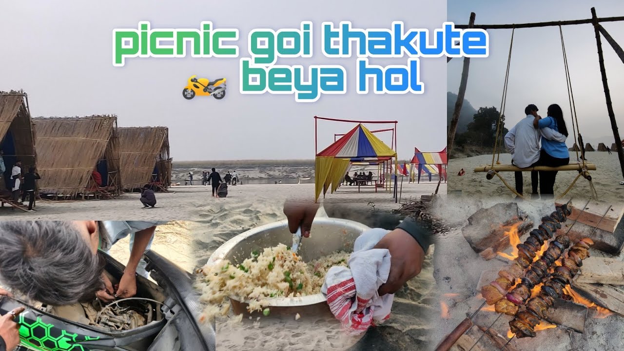 Chanaka Picnic Spot 2024 Goa Beach | Chandrapur, Guwahati | scooty beya ...
