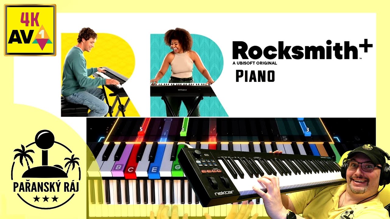Rocksmith+ Piano | Učíme se hrát na pravé piano výukovou hrou | CZ 4K60 ...
